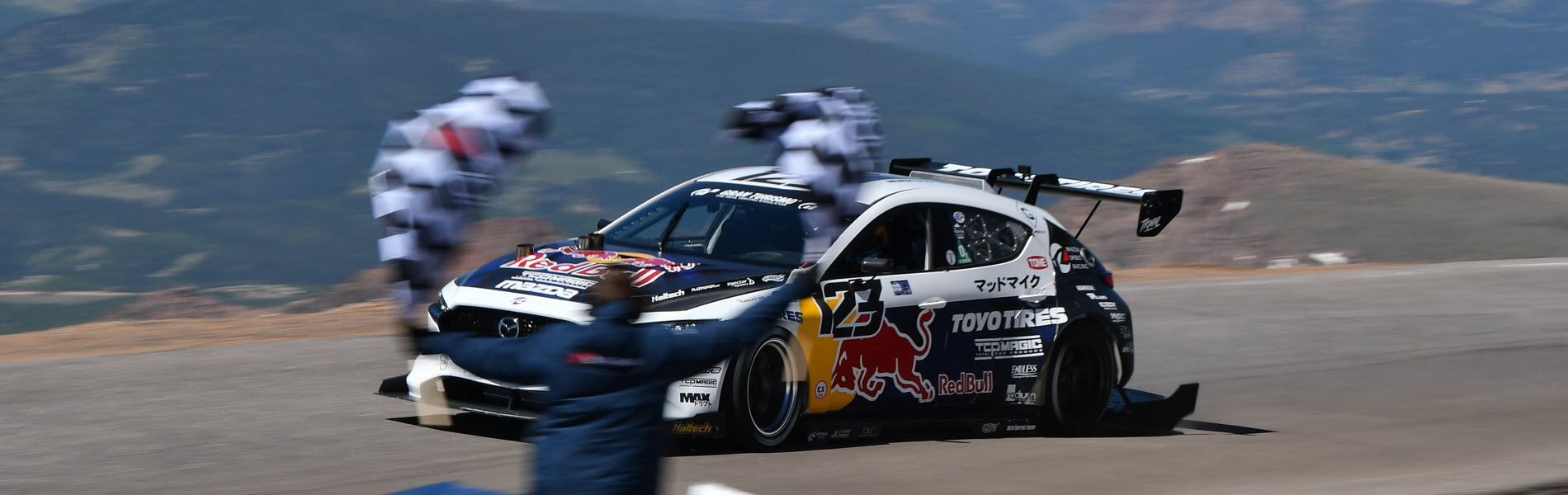 Toyo Tires and Mad Mike Whiddett Set New Rotary Record at Pikes Peak ...